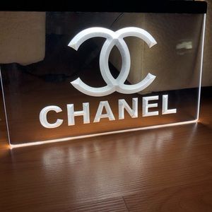 Other | Chanel Led Neon Light Sign 8x12 | Poshmark